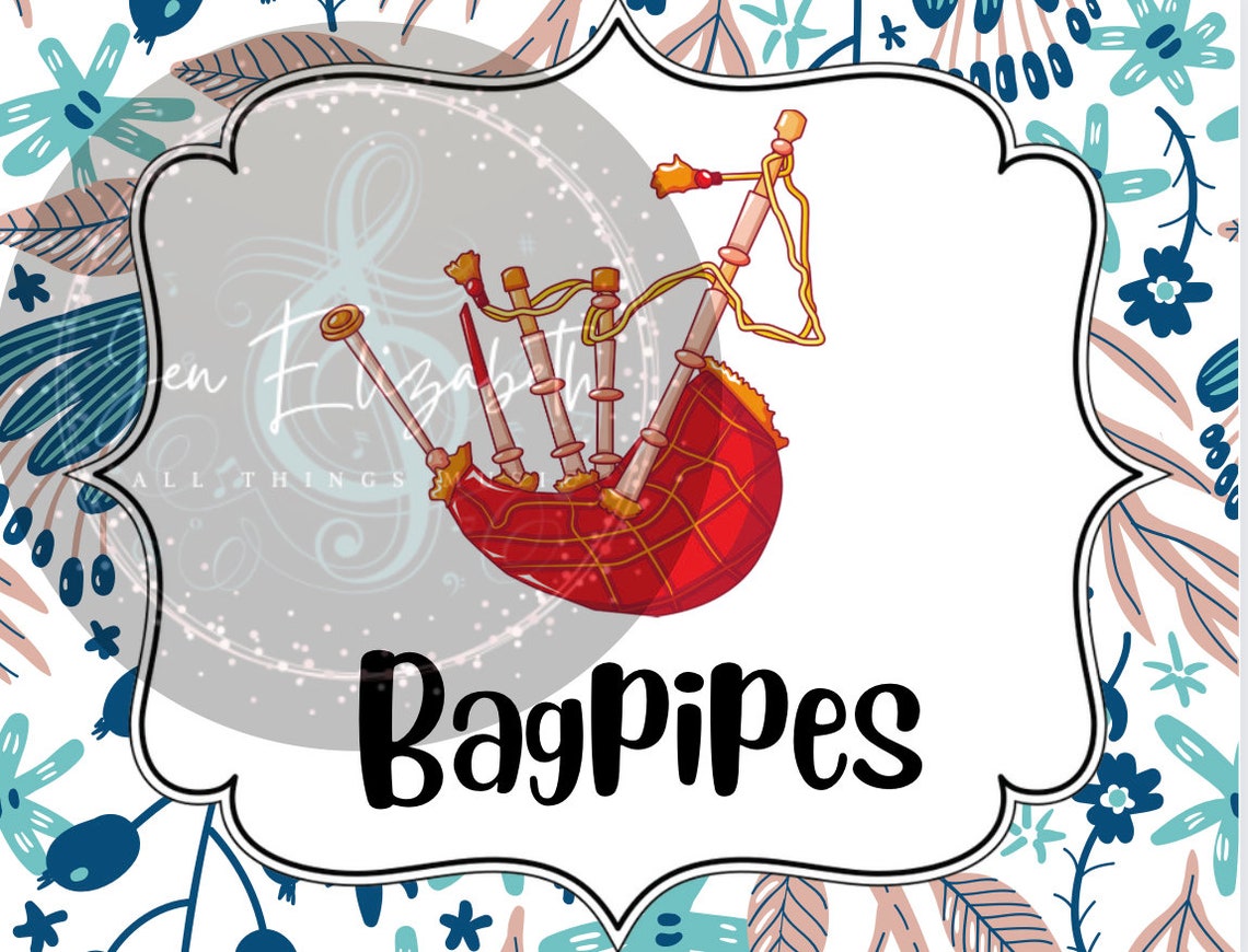 Instrument Posters Set of 37 - Etsy