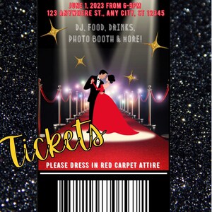 Hollywood Event Bundle Template, Hollywood Party, Hollywood Dance ...