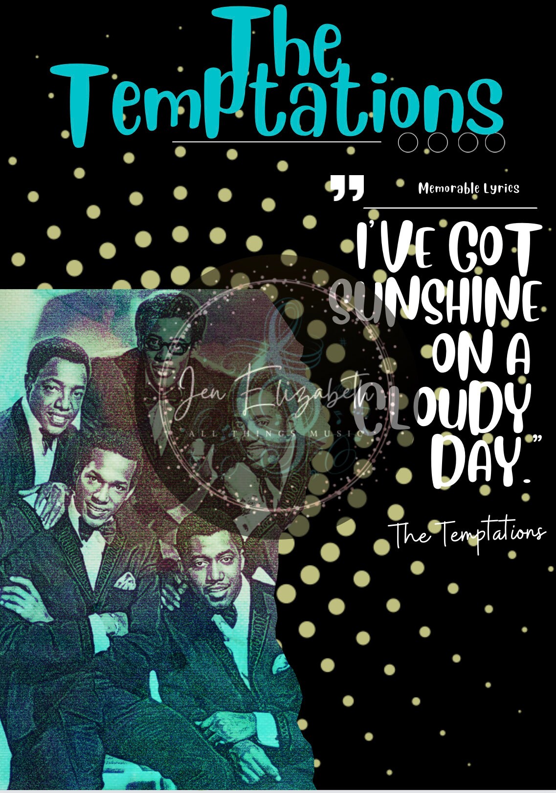 Black Musician Posters the Groups, Set of 8 - Etsy