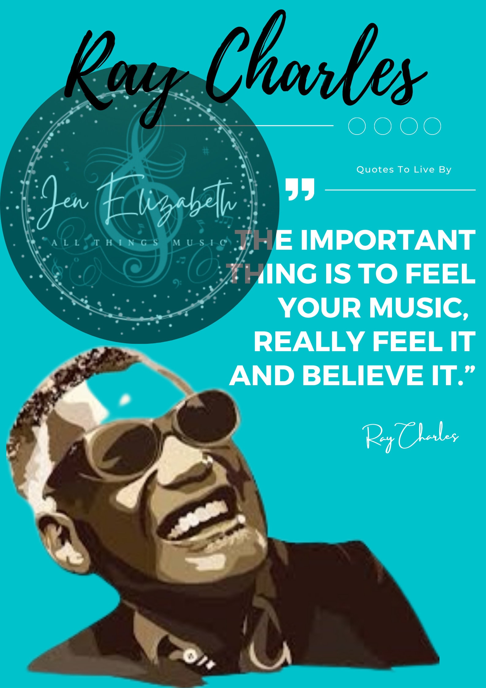 Black Musician Quotes Poster- Set of 6, Black History Month, Black ...