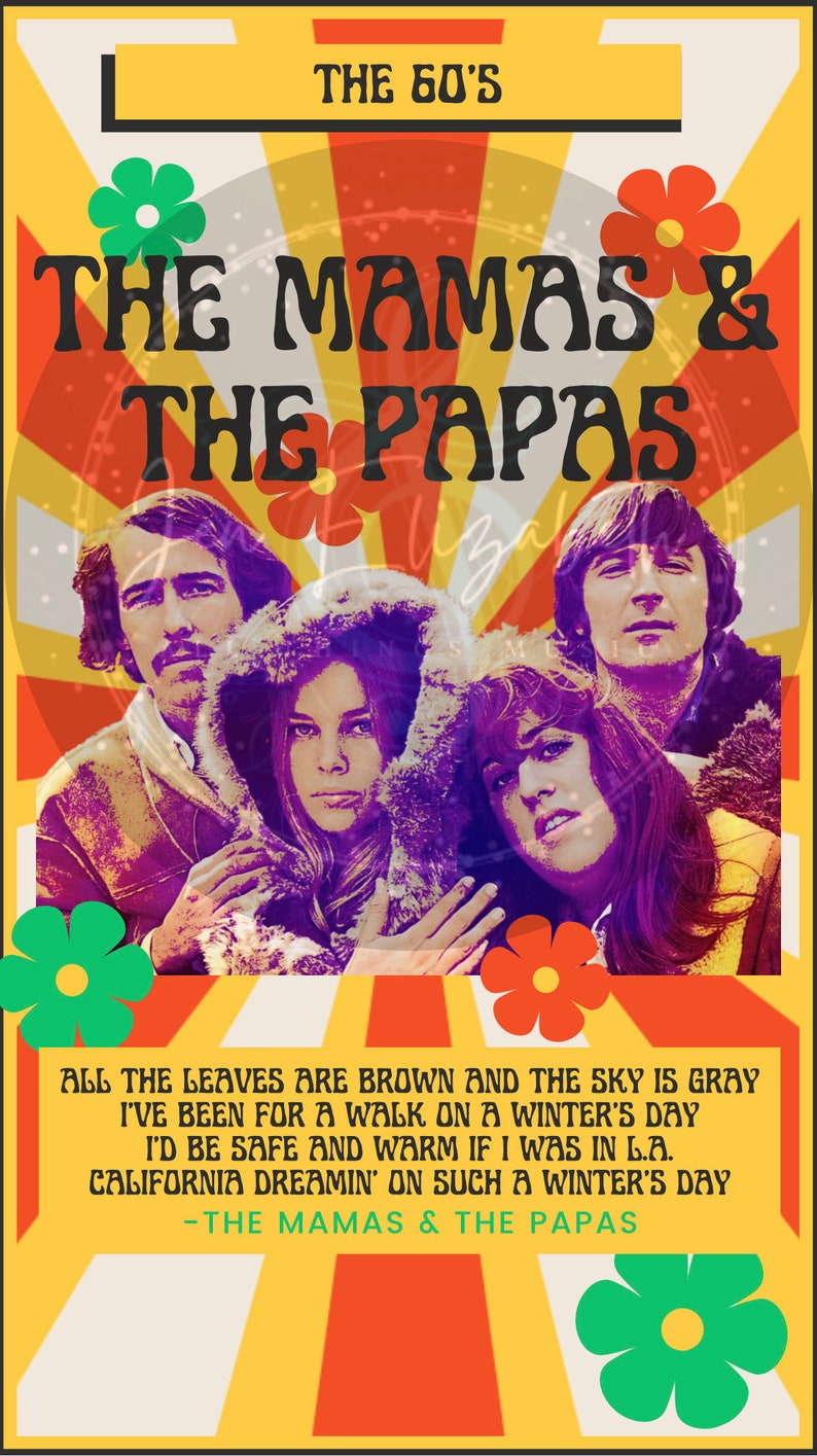 The 60's Music Posters the Decades Series Set of 18 - Etsy