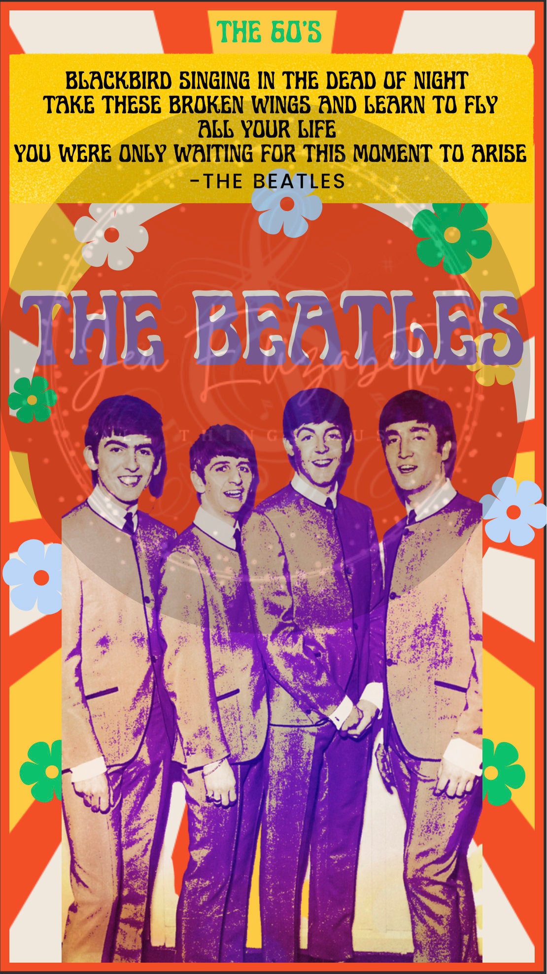 The 60's Music Posters the Decades Series Set of 18 - Etsy