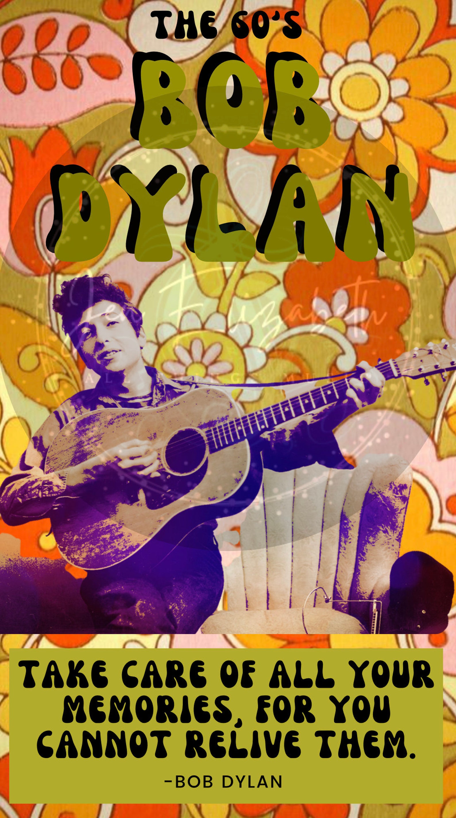 The 60's Music Posters- the Decades Series- Set of 18, 60s Music, 1960s ...