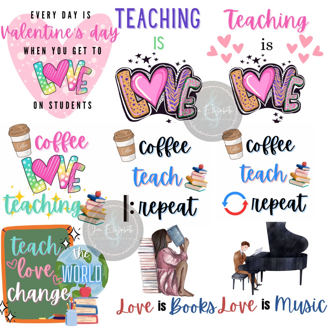 Love & Teaching SVG Files 30, Teacher Svg, Education Svg, School Svg ...