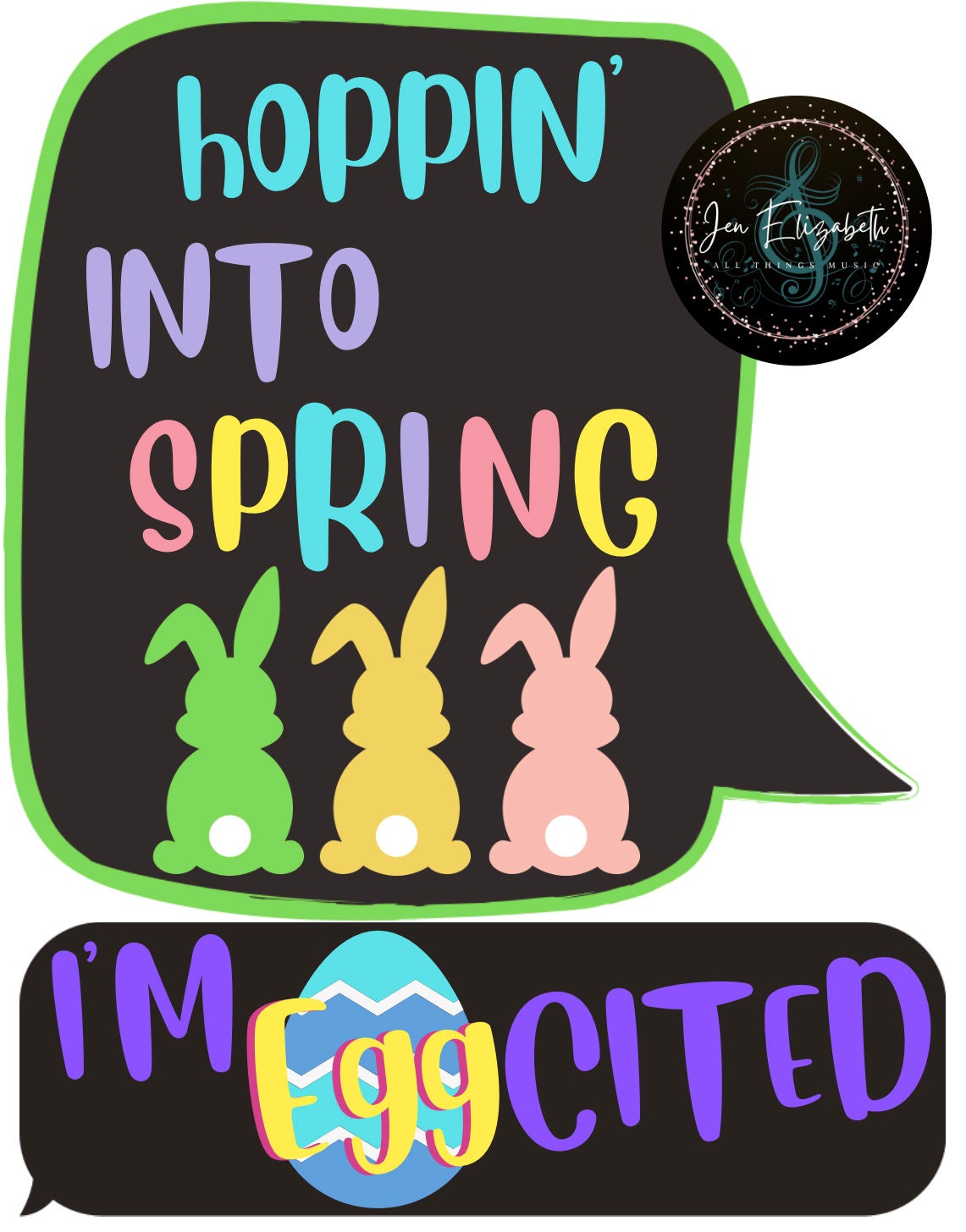 Spring/easter Photo Booth Props - Etsy