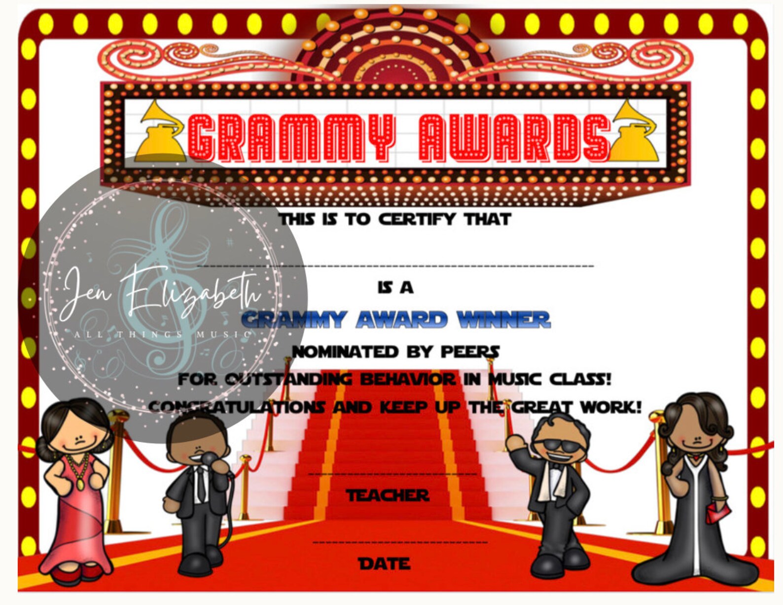 Grammy Award Winning Classroom Bundle, Music Education, Music Classroom ...