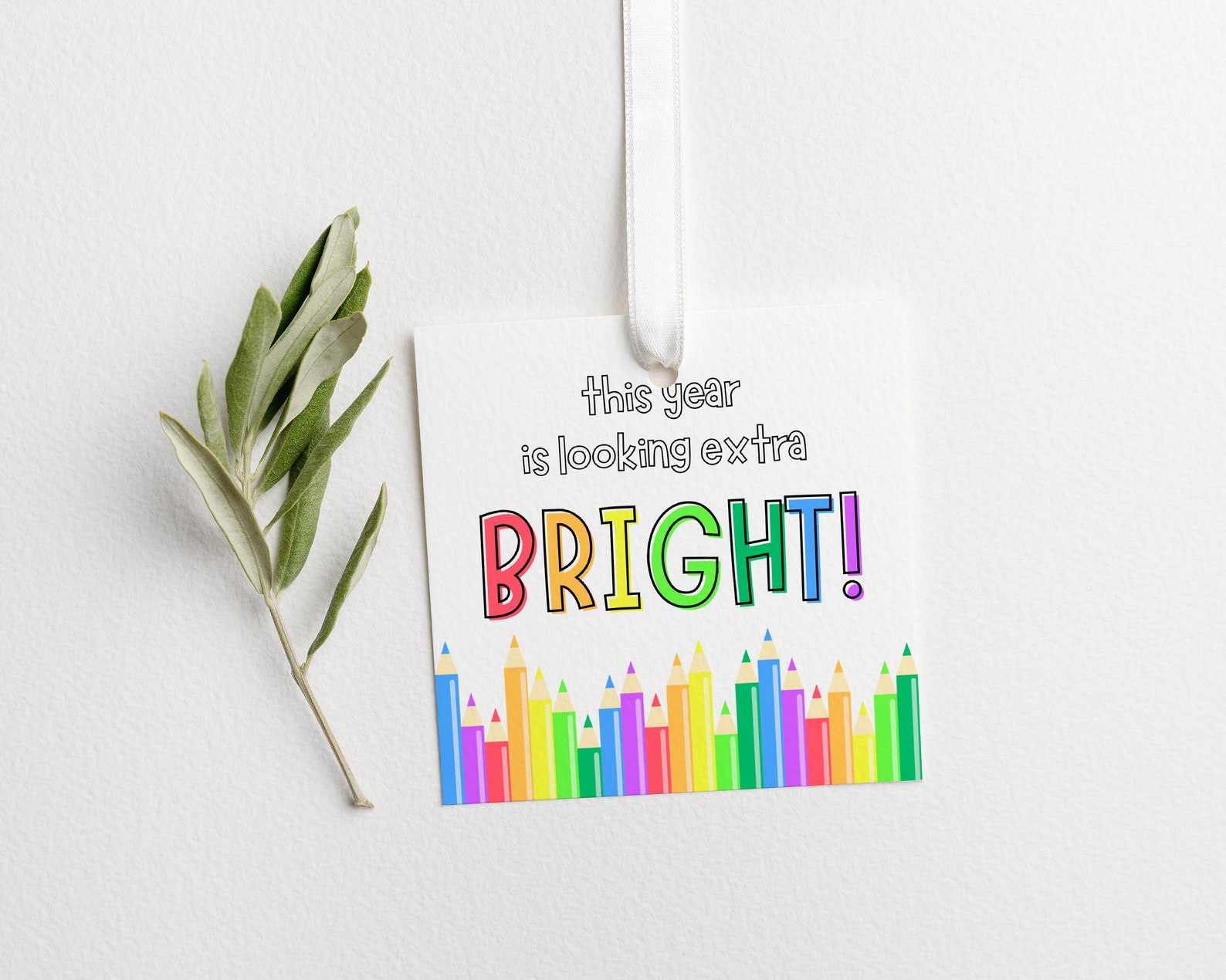 Printable Back to School Tag / First Day of School Tag / Printable ...