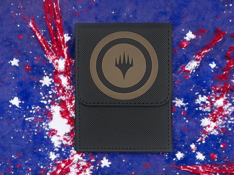 Marvel Captain America V1 MTG Deck Box - Custom Crossover Design for ...