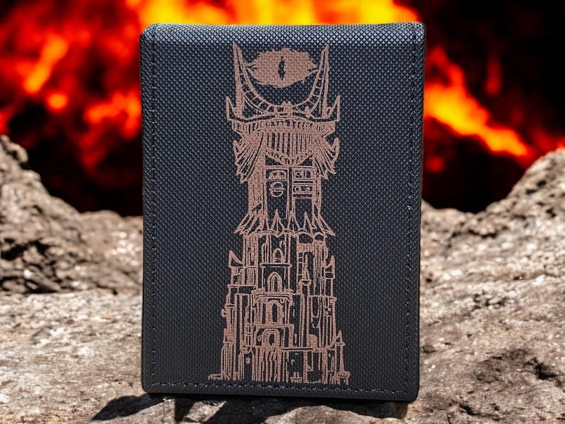 Eye of Sauron LOTR MTG Deck Box - Custom Crossover Design for Magic ...