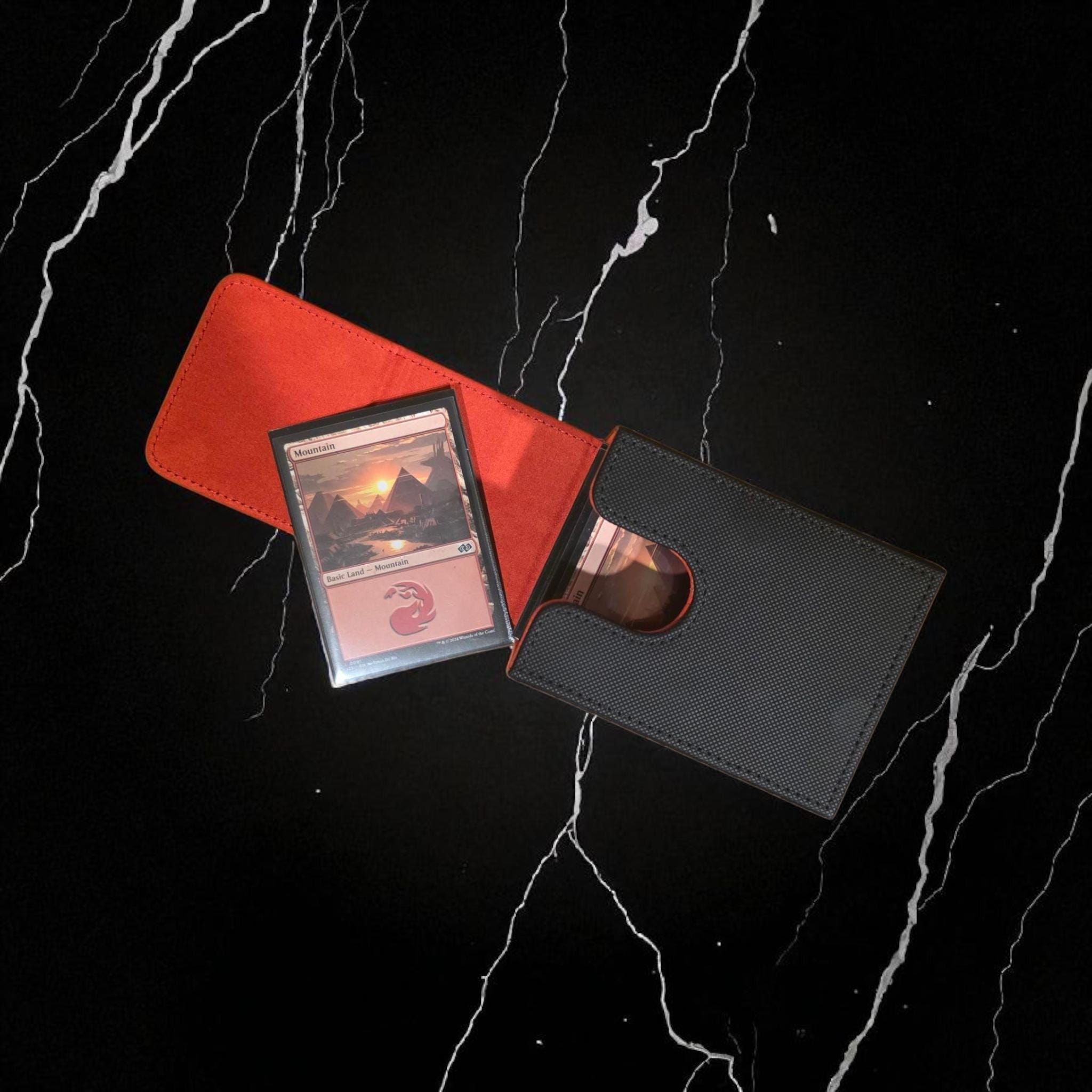 Venom Inspired Vertical Deck Box – MTG Universe Beyond Card Organizer ...