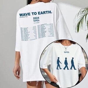 Wave to Earth 0.03 Tour 2024 T-shirt, Wave to Earth Kpop Merch, Wave to ...