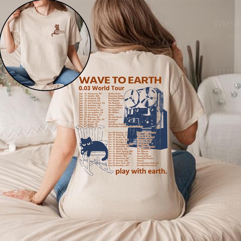 Wave to Earth Shirt - Etsy