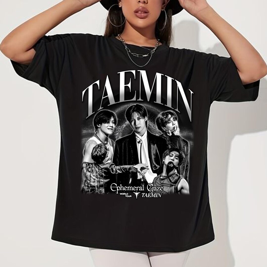 Taemin Ephemeral Gaze Tour 2025 Graphic T-shirt, Taemin Eternal Album ...