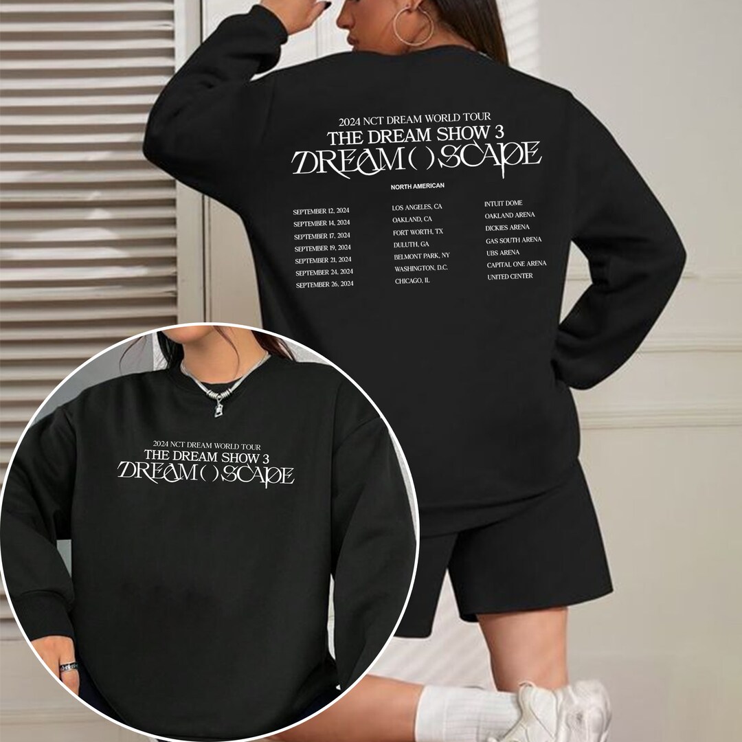 NCT Dream the Dream Show 3 Dream Scape World Tour Sweatshirt, Dream ...