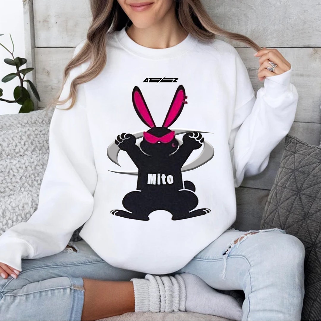 Ateez Mito Rabbit Sweatshirt, Ateez the World Ep.fin Will Shirt, Crazy ...