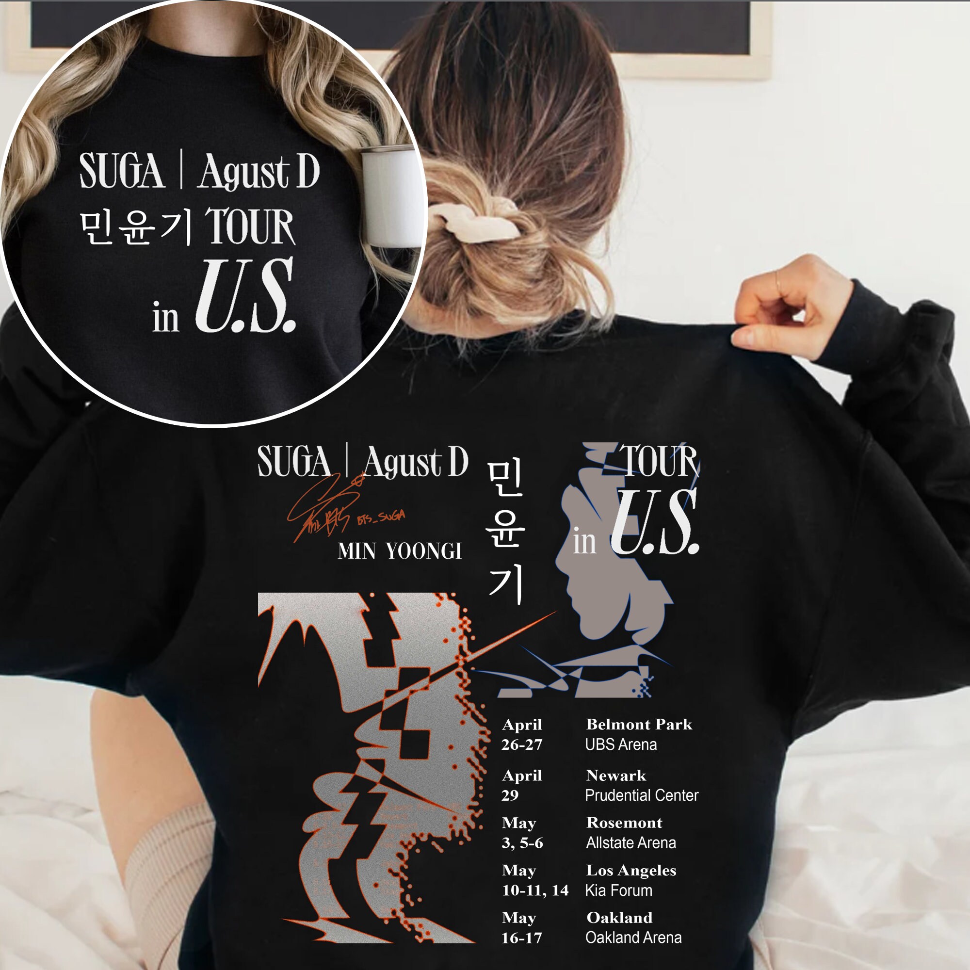 Suga Agust D World Tour 2023 Sweatshirts Printerval Australia