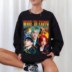 Wave to Earth 0.03 Tour 2024 Sweatshirt, Wave to Earth Kpop Merch, Wave ...