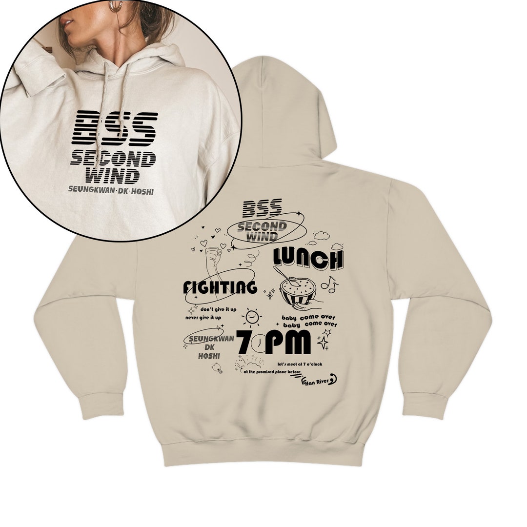 BSS Second Wind Track List Album Hoodie, BSS Seventeen Shirt, Fighting ...