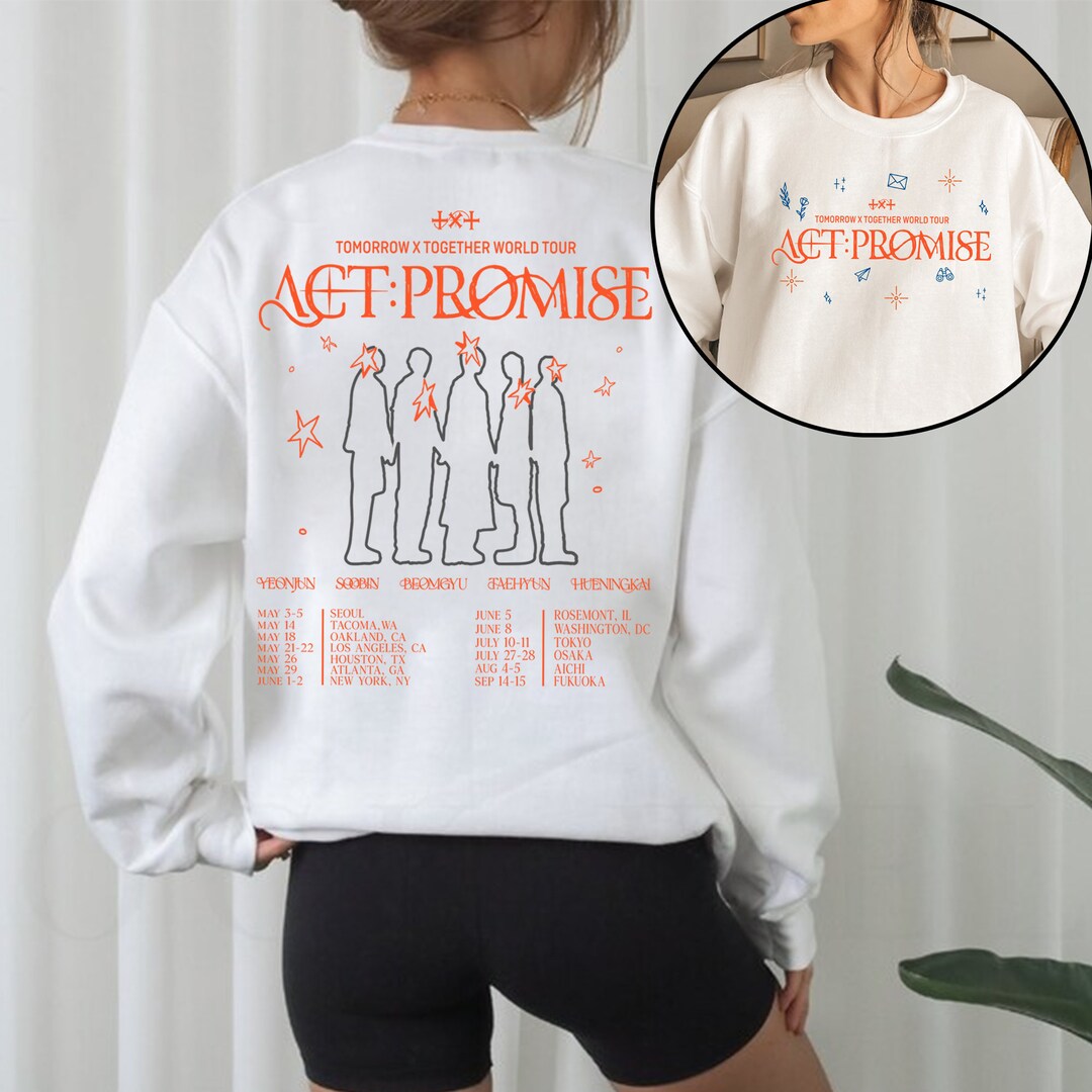 TXT Act Promise Tour Sweatshirt, TXT Comeback Minisode 3: Tomorrow ...