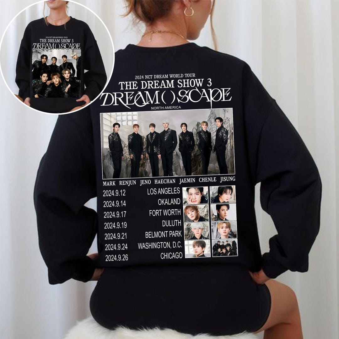 NCT Dream the Dream Show 3 Dream Scape World Tour Sweatshirt, Dream ...