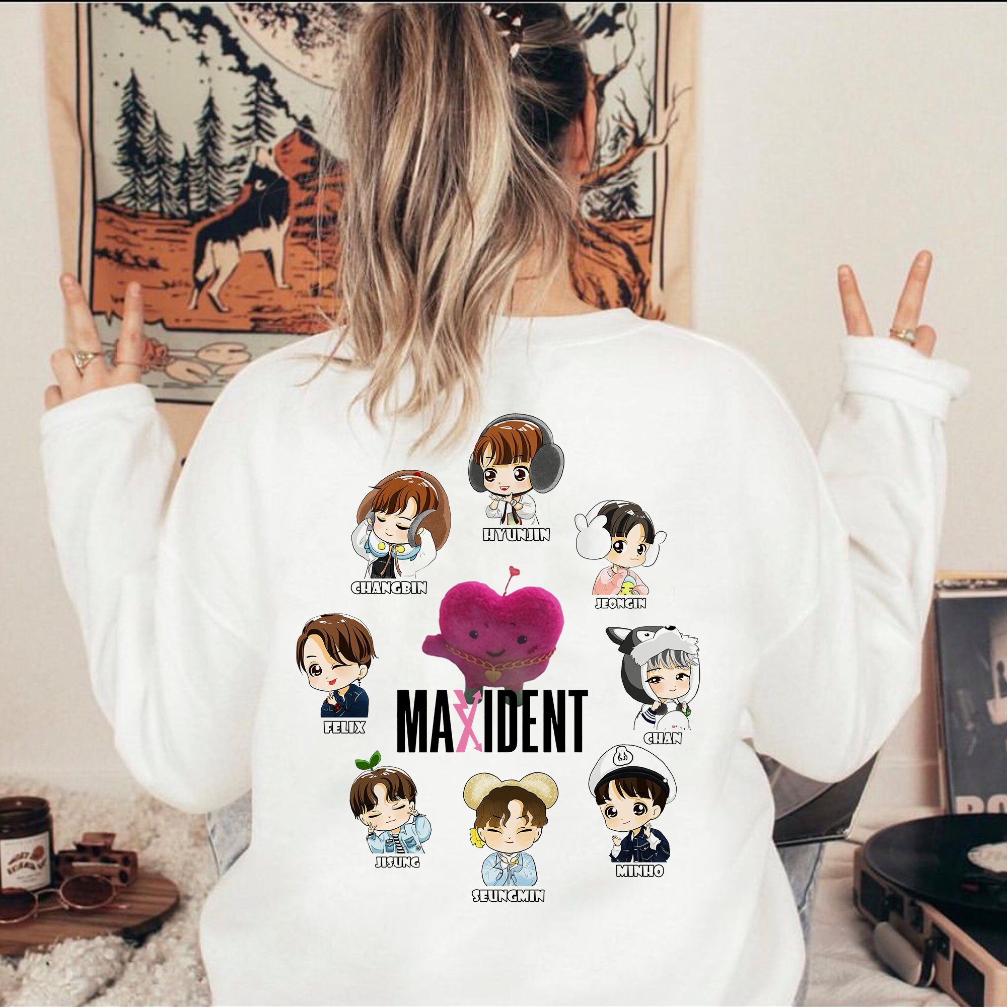 Stray Kids Maxident Sweatshirt, Maxident New Album Shirt sold by Maxima ...