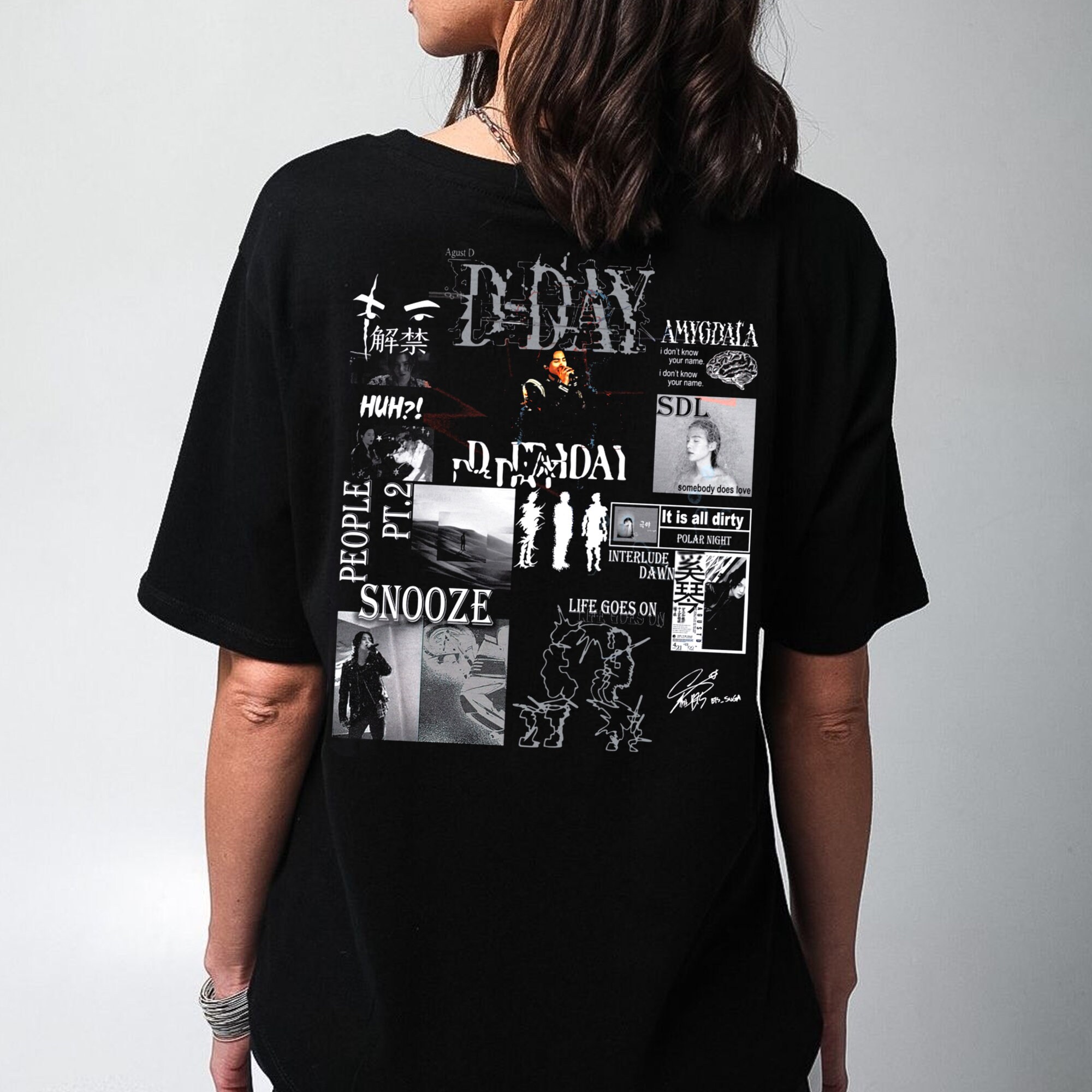 Agust D D Day TrackList T-shirt, SUGA D Day Album 2023 Shirt, Agust D ...