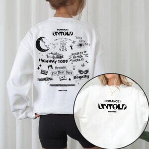 Enhypen Romance: Untold Tracklist Sweatshirt, Enhypen Love If You Say Shirt, Enhypen Niki, Jake ...