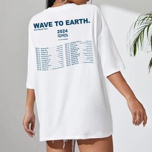 Wave to Earth 0.03 Tour 2024 T-shirt, Wave to Earth Kpop Merch, Wave to ...