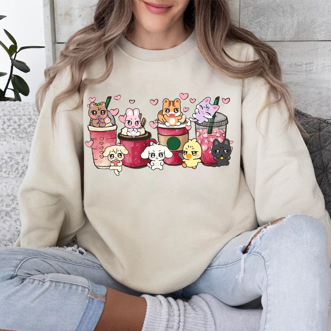 Ateez Aniteez Coffee Sweatshirt, Ateez the World Ep.fin Will Album ...