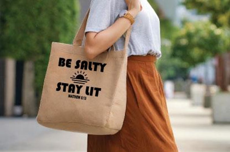 Be Salty Stay Lit Matthew 5:13 Instant Download PNG PDF Cutting File ...