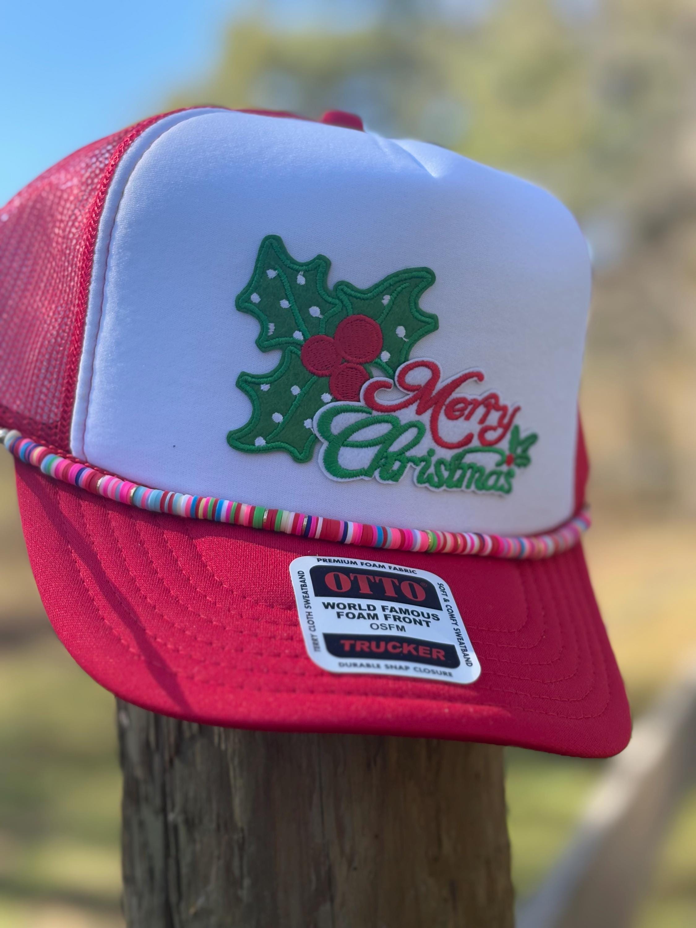 Christmas Trucker Hat, Custom Trucker Hat, Christmas Gift, Christmas ...
