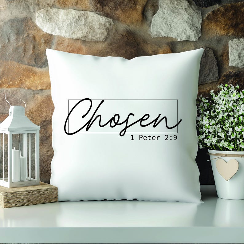 Chosen 1 Peter 2:9 Instant Download - PNG - PDF - Cutting File ...