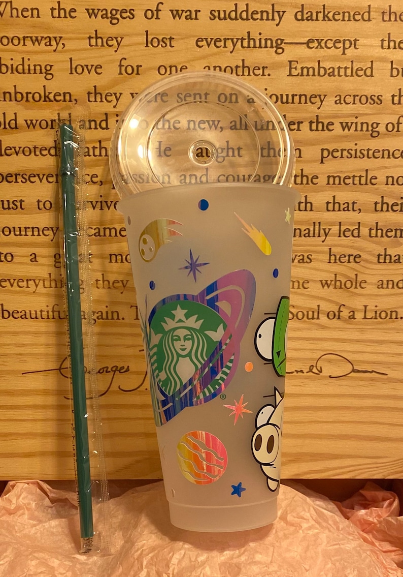 Invader Zim Cold Cup | Gir on Pig Starbucks Cup - Etsy