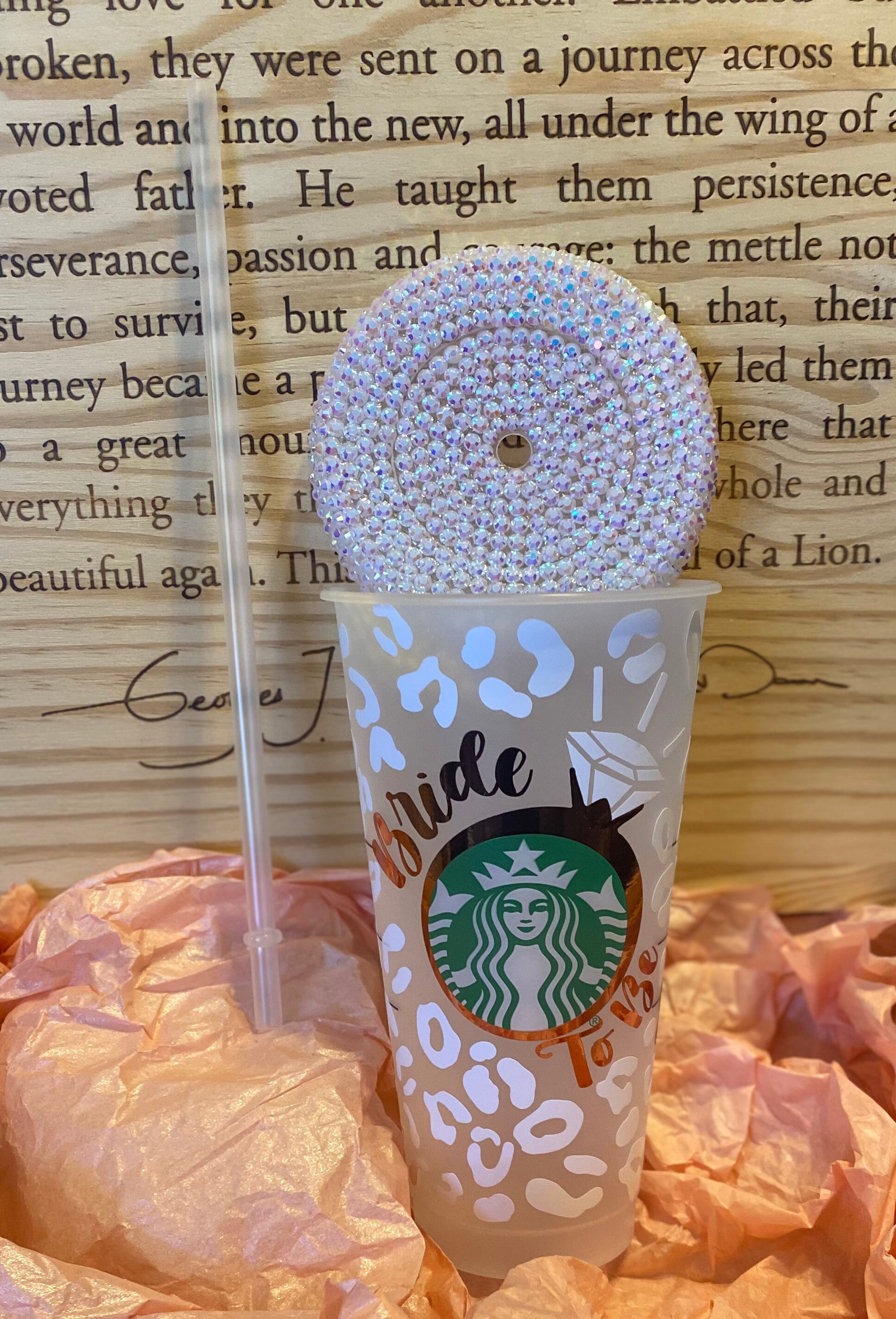 Bride to Be Cold Cup Bride Starbucks Cup 24oz Starbucks Cup - Etsy