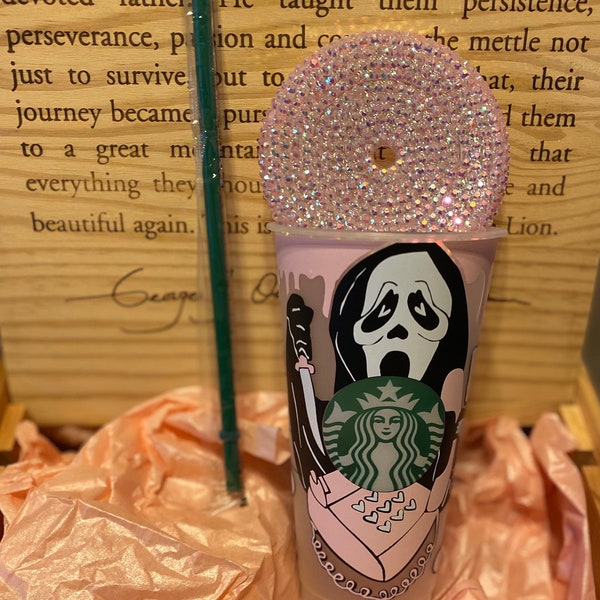 Starbucks Logo With Ghost Face - Etsy
