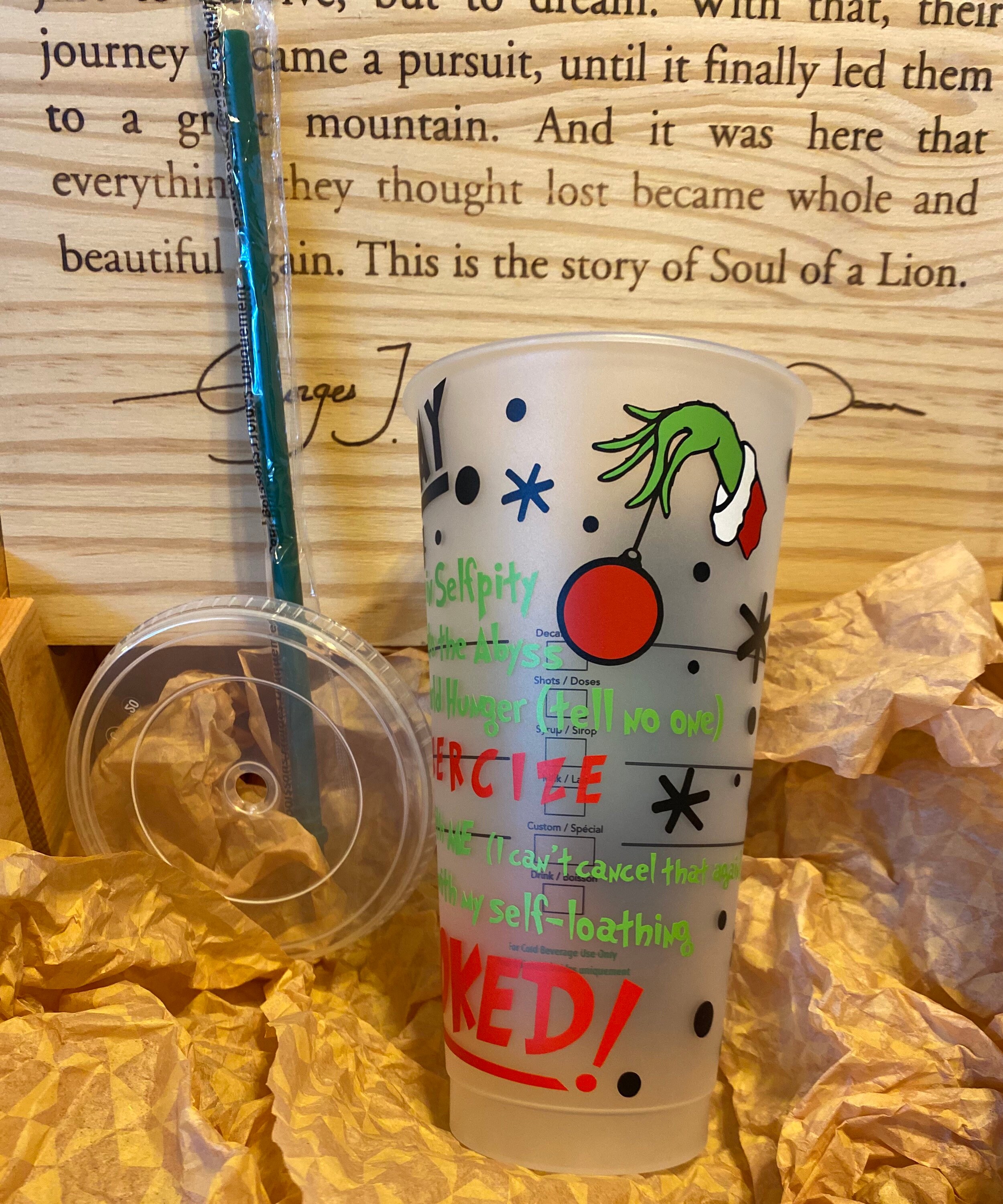 Grinch Starbucks Cup| Grinch Cold Cup| Grinch Starbucks Cold Cup| Cold ...
