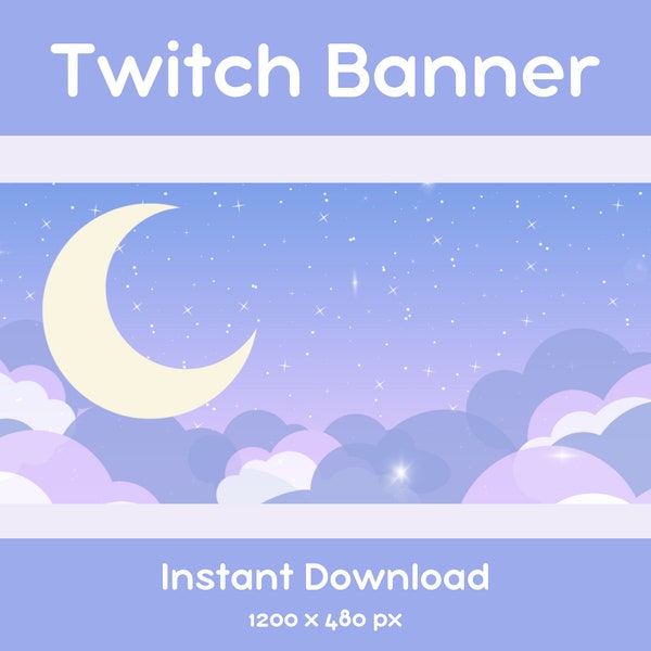 Moon Banner - Etsy