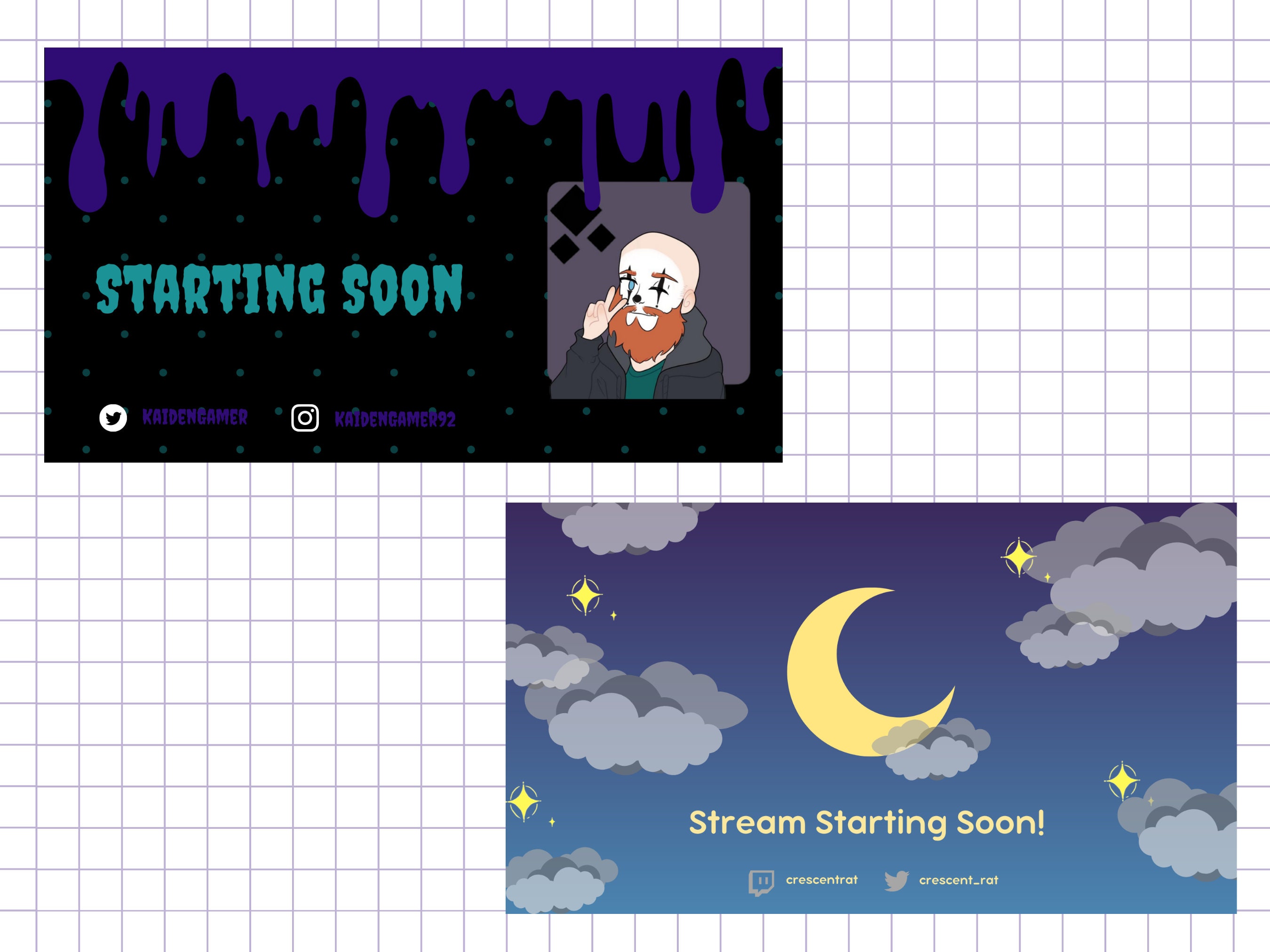 Custom Animated Twitch Screens: Personalized Overlay - Etsy UK