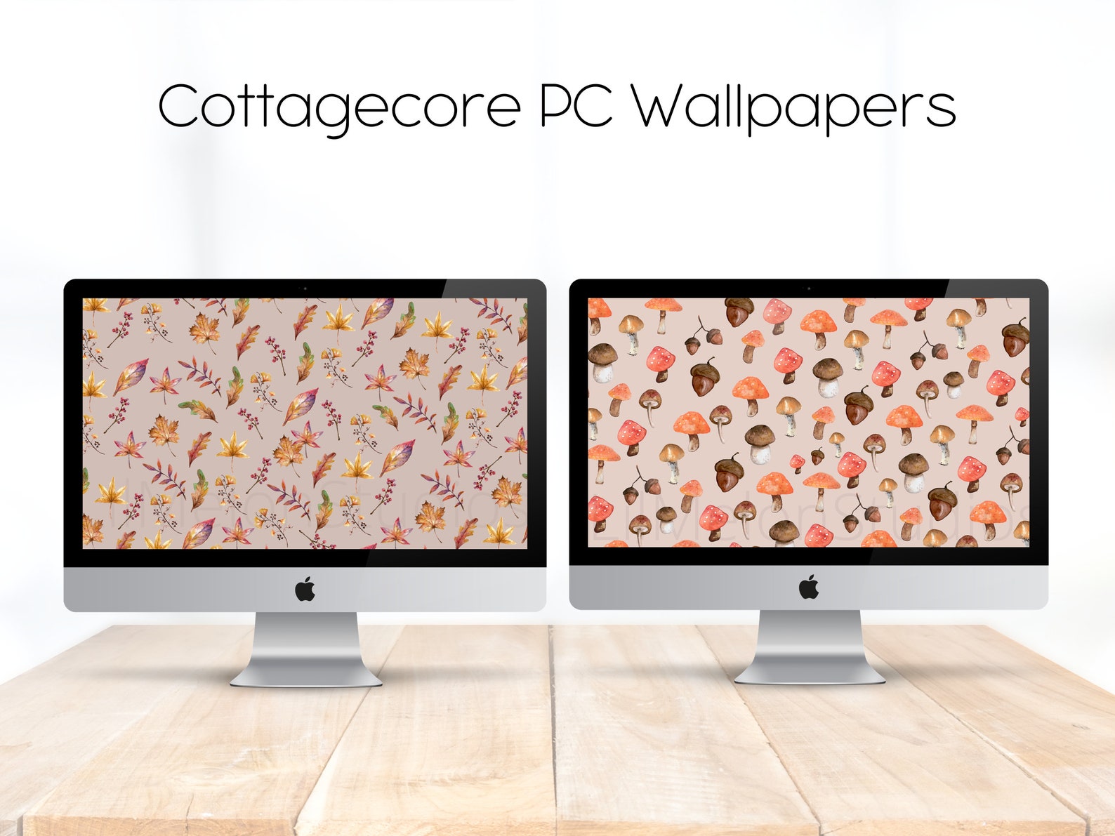 Desktop Wallpaper Cottagecore PC Wallpapers Autumn Desktop - Etsy