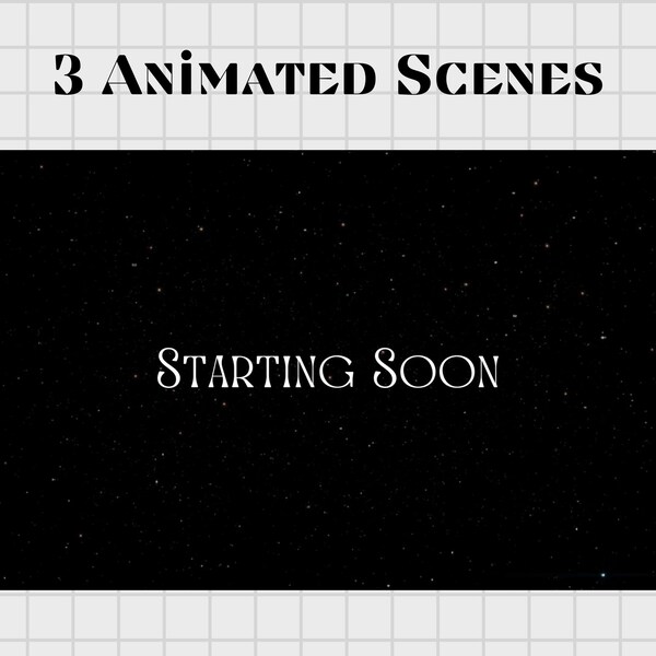 Stream Starting Soon - Etsy