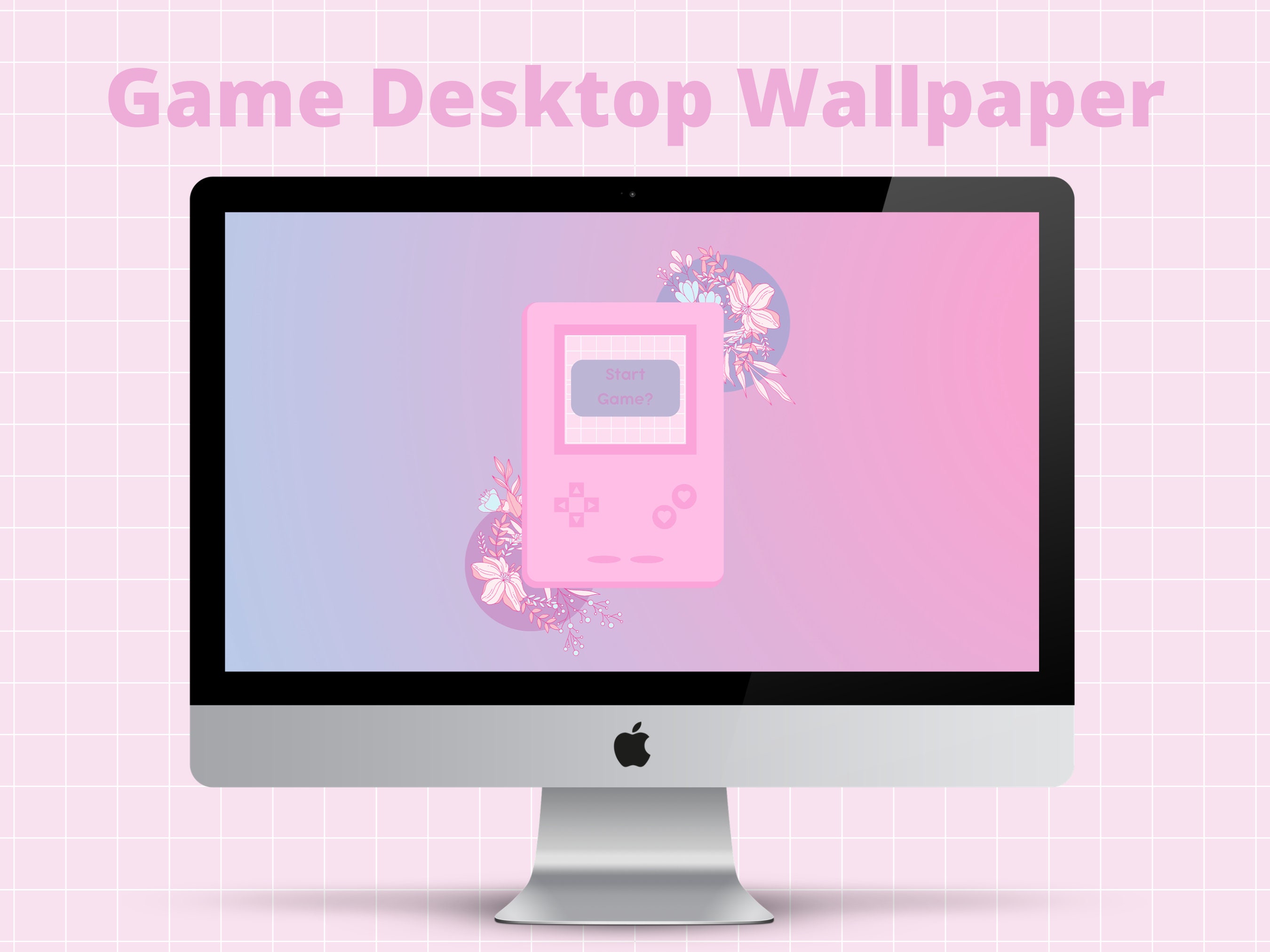 Kawaii Desktop Wallpaper, Gamer PC Wallpaper, Cute Computer Wallpaper ...