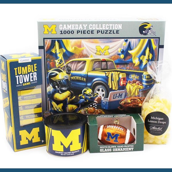 University of Michigan Wrapping Paper - Etsy