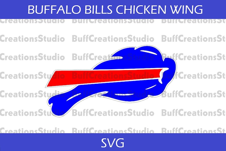 Buffalo Bills Chicken Wing SVG File ONLY - Personal Use Only - Etsy