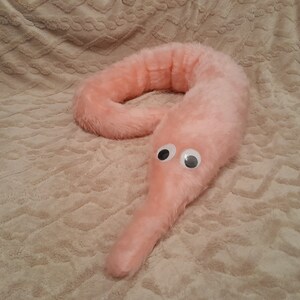 Giant Worm on String Plushie, Special Colours, 150cm, 5ft, Cuddly and ...