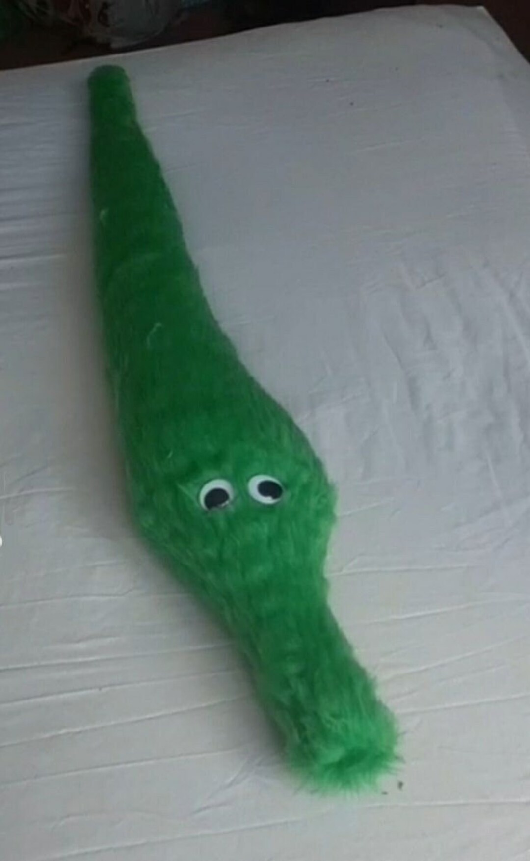Big Worm on String Plushie, Special Colours, 1 Metre, 3ft, Cuddly and ...