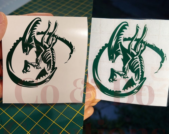 Xenomorph Decal,xenomorph Sticker,alien Car Decal,alien Sticker,alien ...