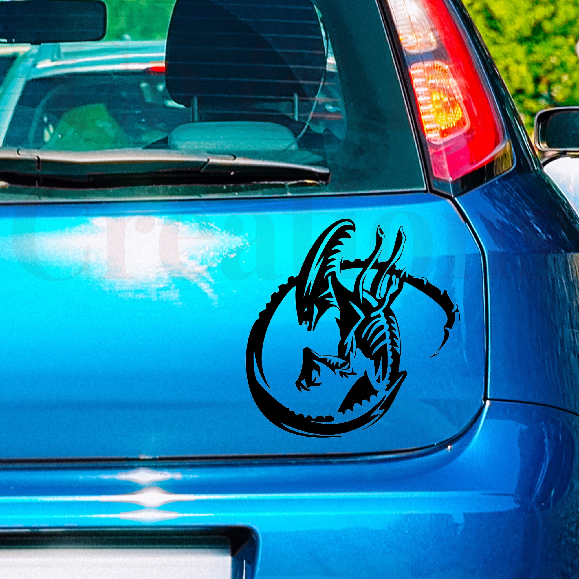 Xenomorph Decal,xenomorph Sticker,alien Car Decal,alien Sticker,alien ...