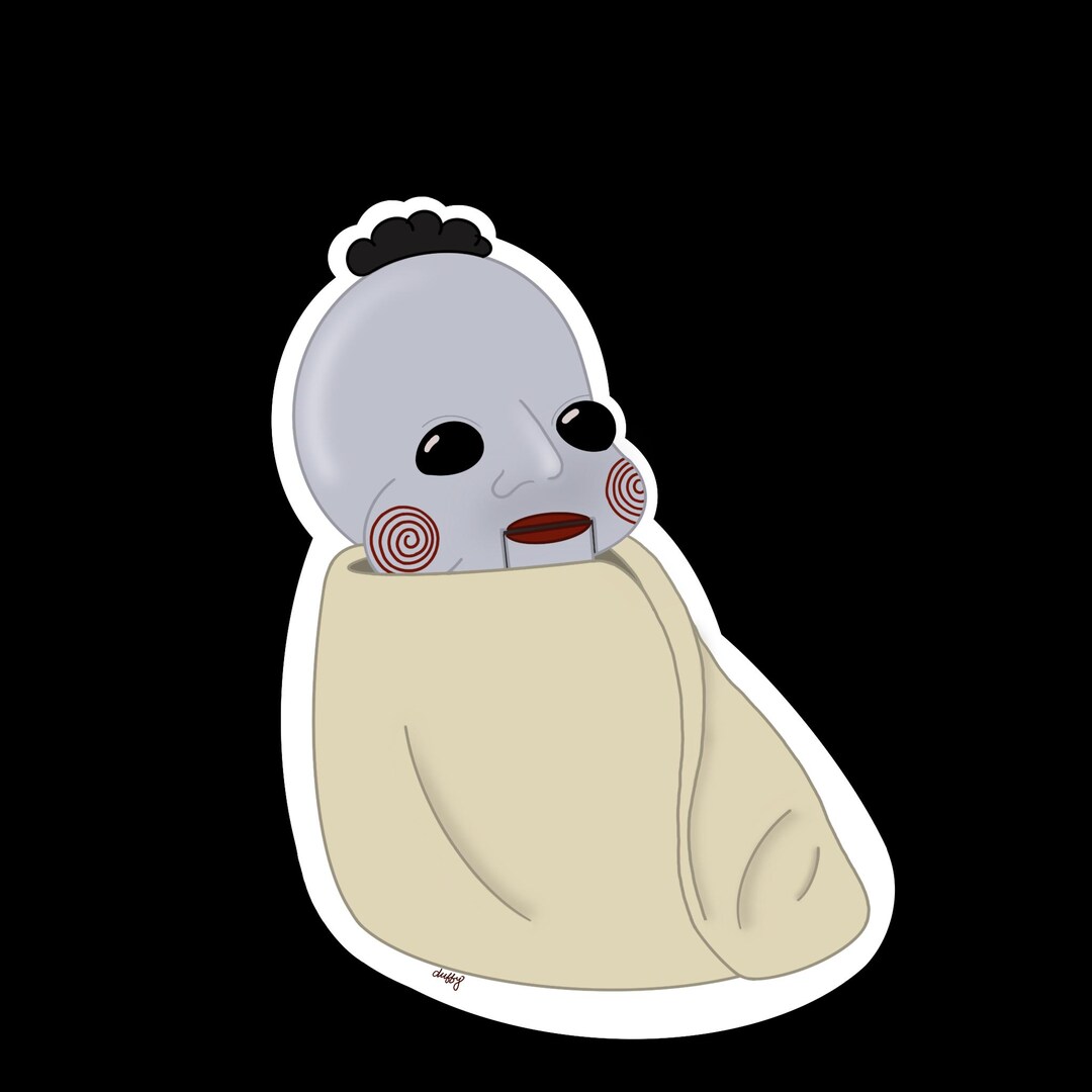 Baby Billy the Puppet | Saw | Jigsaw | Meme | Horror Movie | Laminated ...