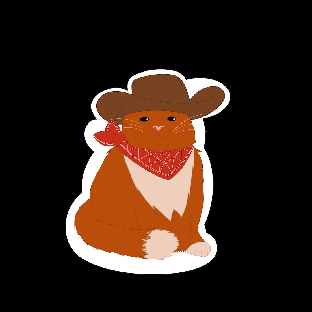 Country Cat | Yeehaw | Cats | Country | Cute - Etsy