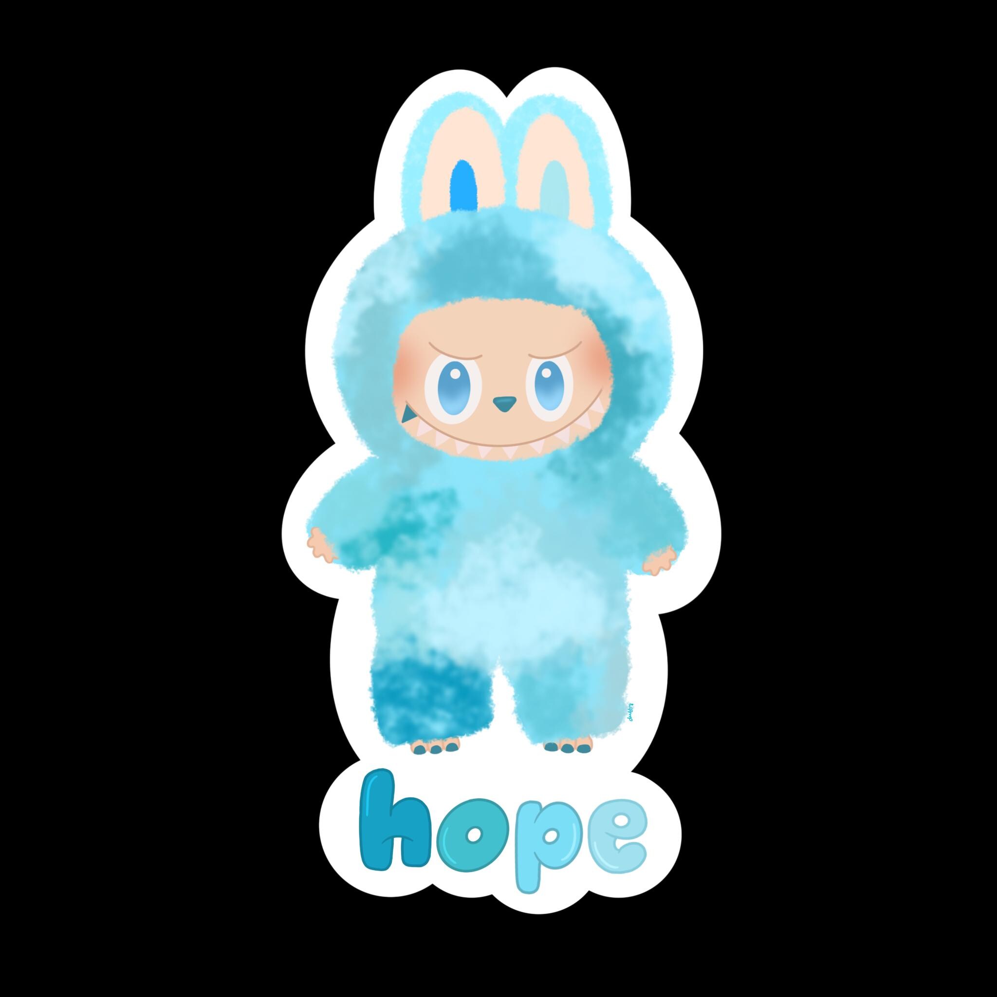 Fan Art Labubu Sticker | Individual | Big Into Energy | Series | Blind ...